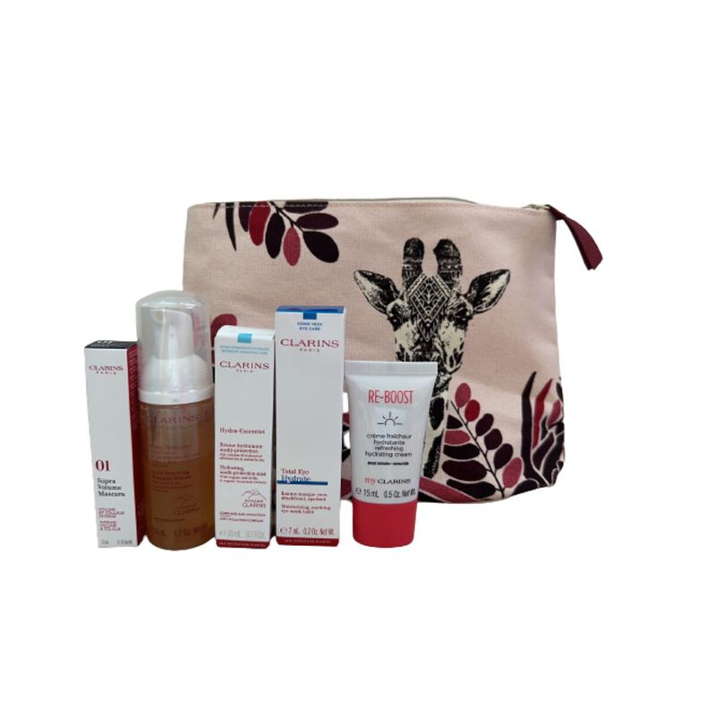 Faces Free Clarins Pouch & 5 Minis