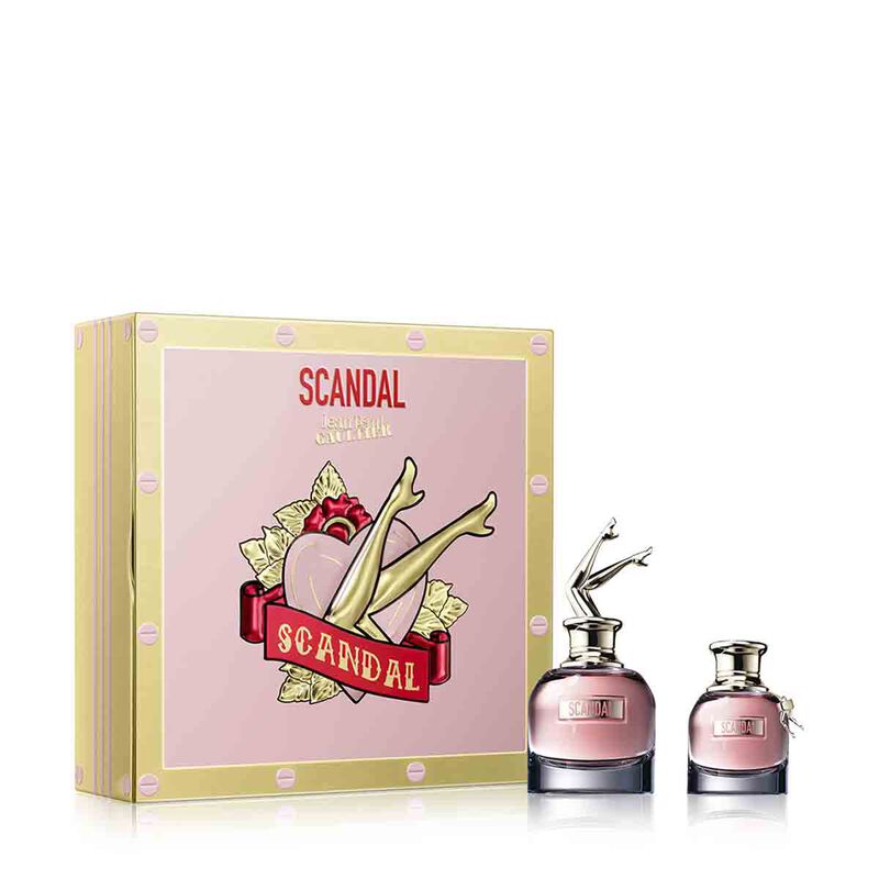 Jean Paul Gaultier Scandal Gift Set for Her with a Hair Mist Eau de Parfum